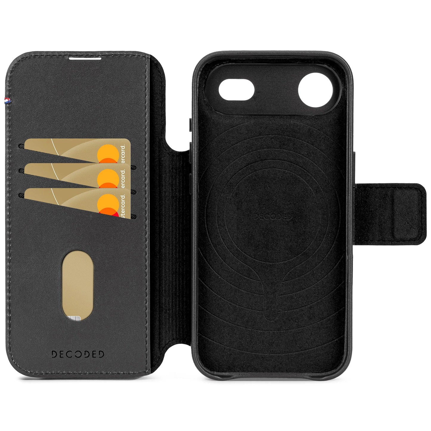 Decoded Detachable Wallet voor iPhone Air - Zwart – Lab9