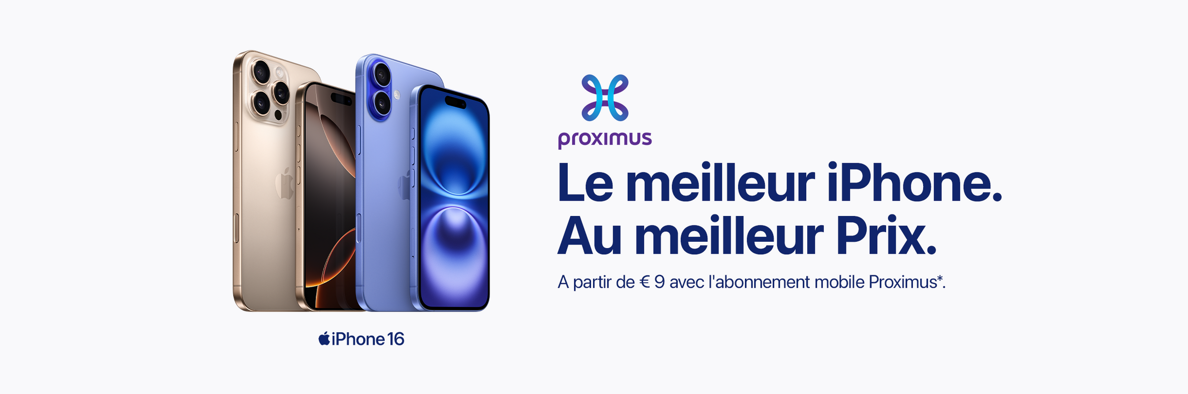 Offre combinée iPhone + Proximus | Lab9 - Apple Premium Partner