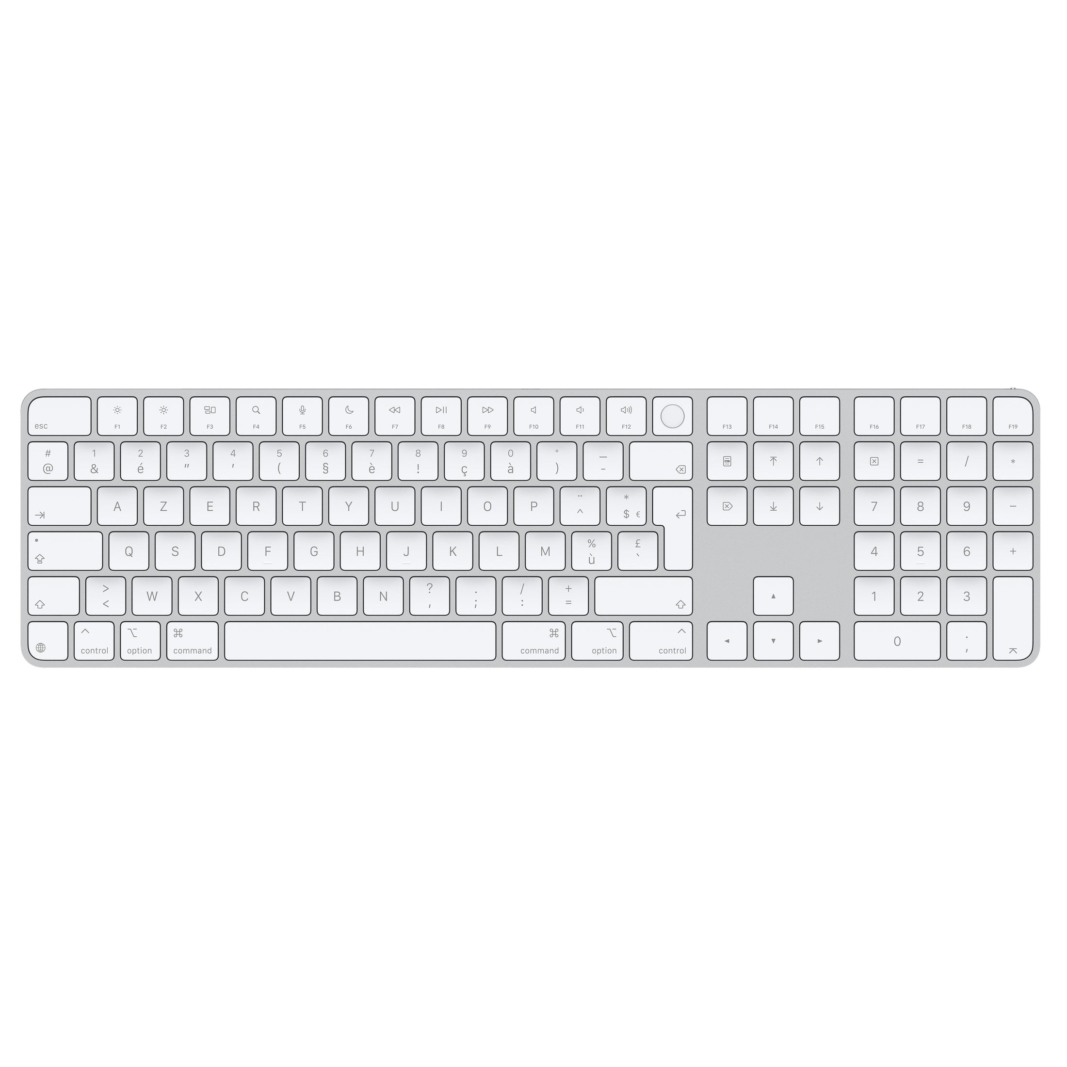 Magic Keyboard met Touch ID en numeriek toetsenblok voor Mac-modellen ...