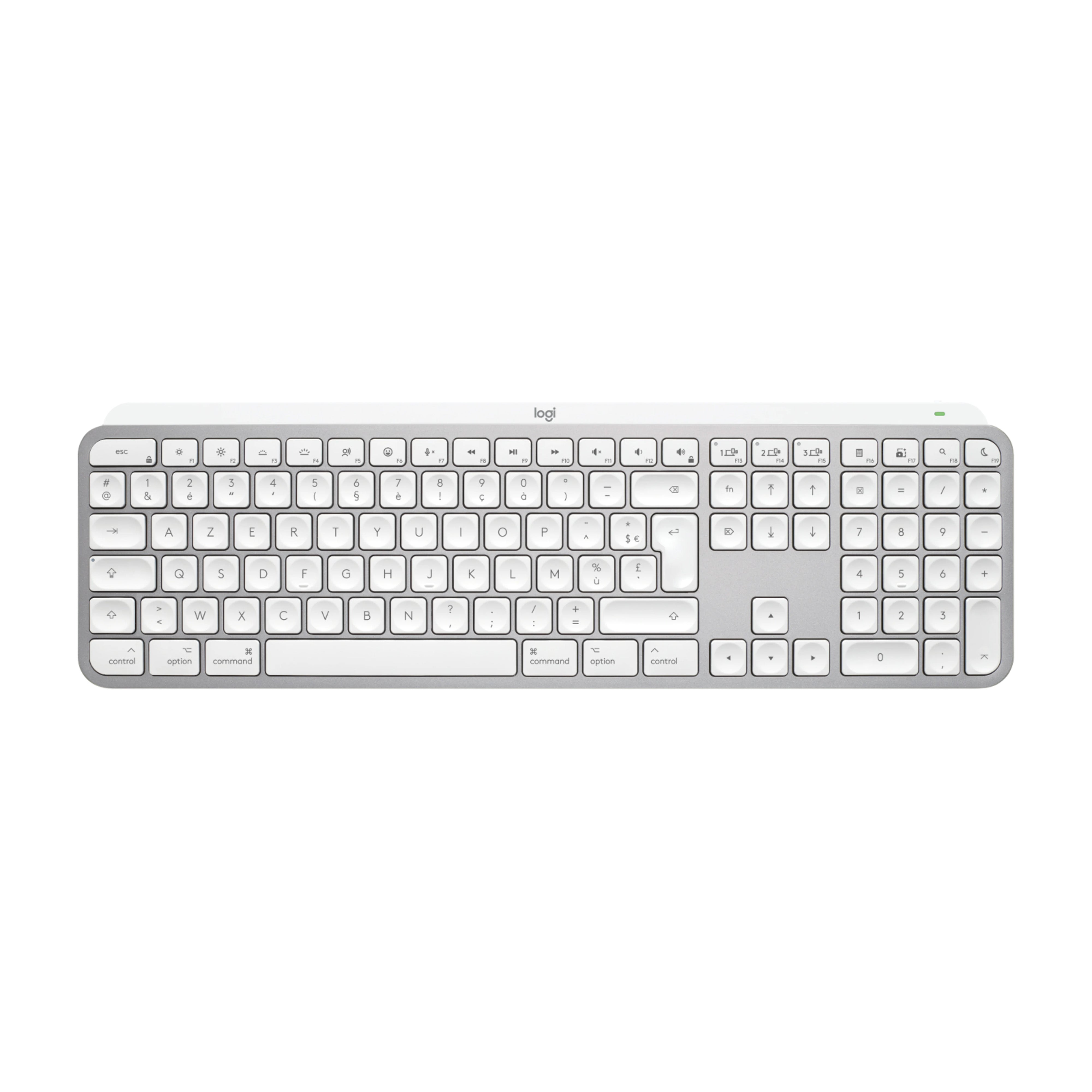 Logitech MX Keys S voor Mac - Wit - Frans (Azerty) – Lab9